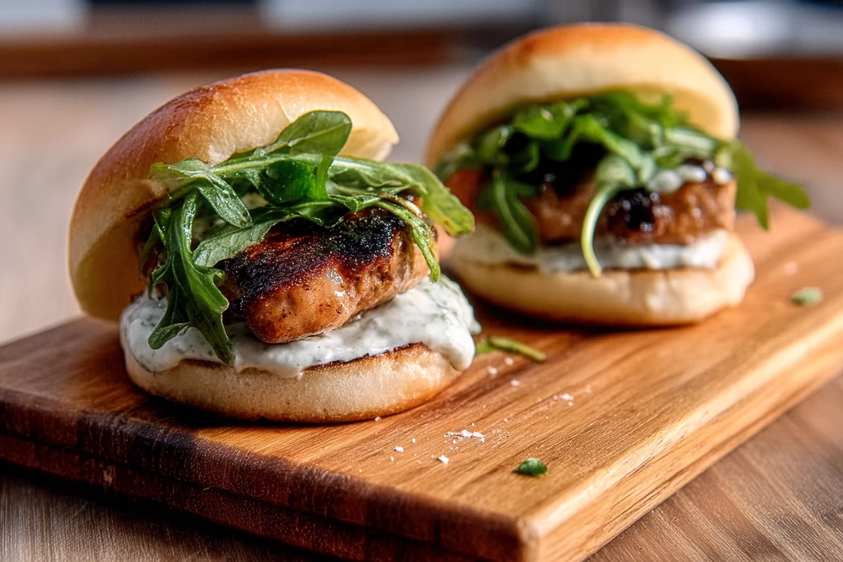 Salmon Sliders Recipe: Gourmet Mini Sandwiches - Yumtastic Recipes