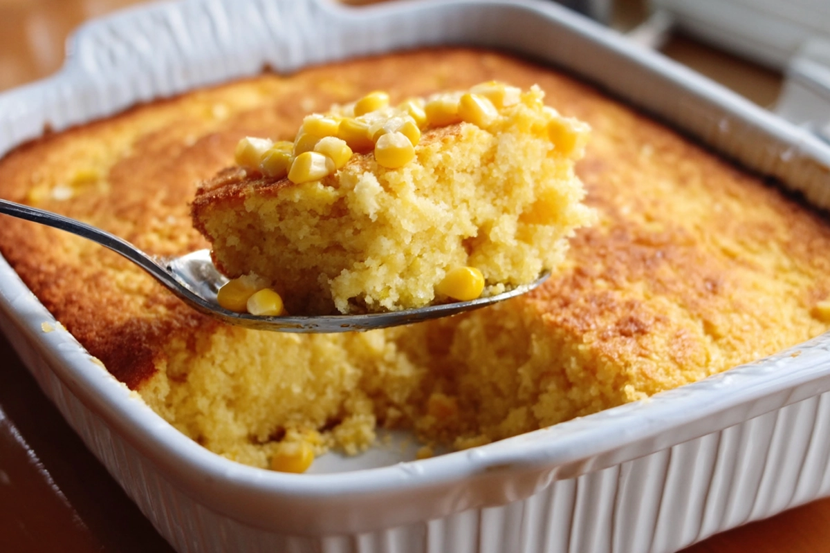 Corn Casserole That Feels Like a Hug on a Plate - Yumtastic Recipes