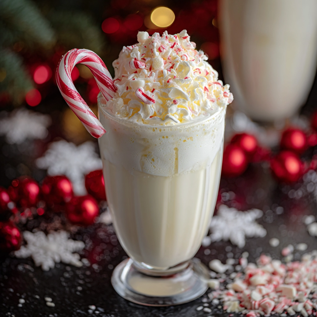Peppermint Christmas Float Simple 5 Minute Holiday Drink