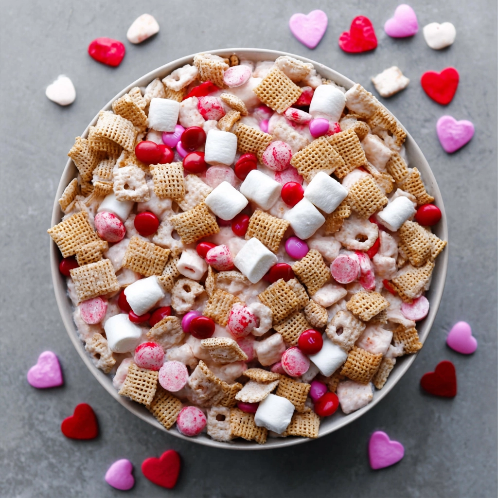 Valentine's Snack Mix Easy Recipe – 6 Simple Steps