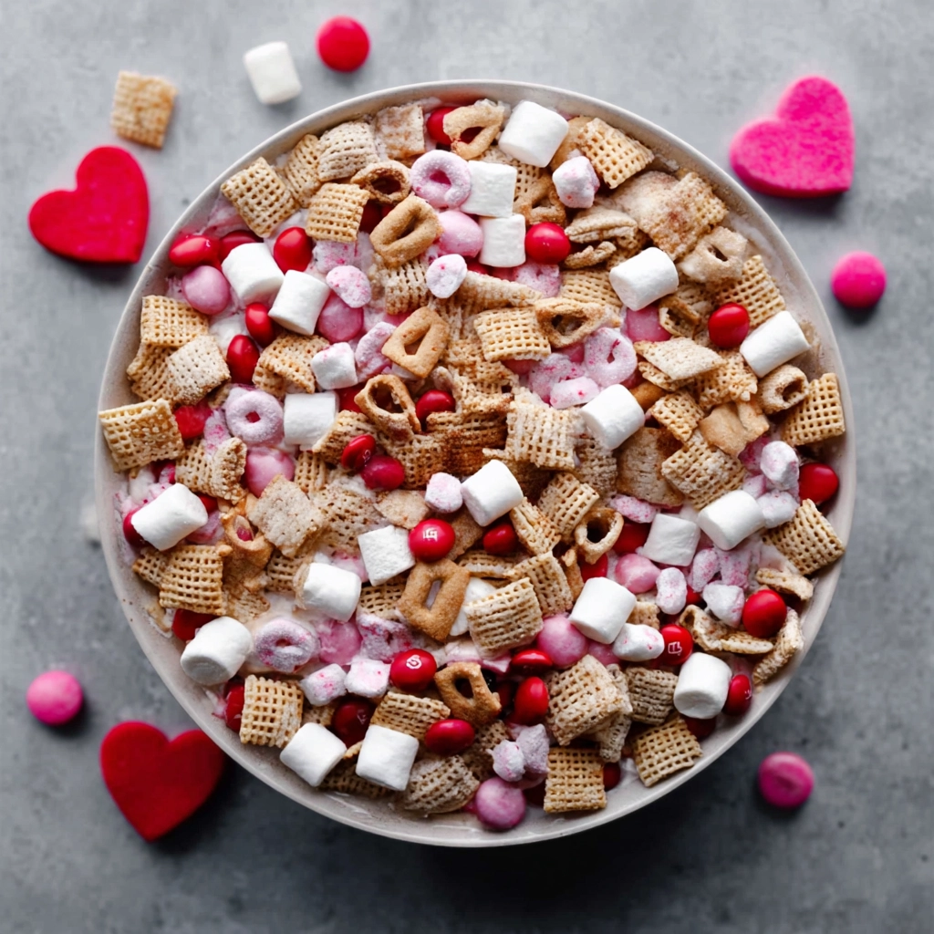 Valentine's Snack Mix Easy Recipe – 6 Simple Steps