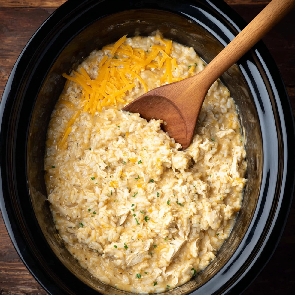 Crock Pot Chicken and Rice: Amazing Family Favorite Dinner