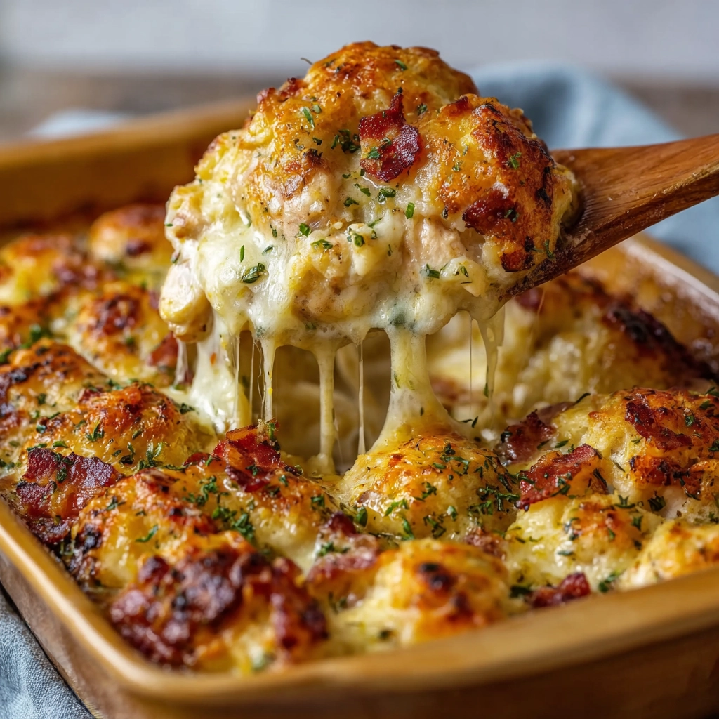 Chicken Bubble Biscuit Bake Ultimate 8-Serving Comfort Dinner