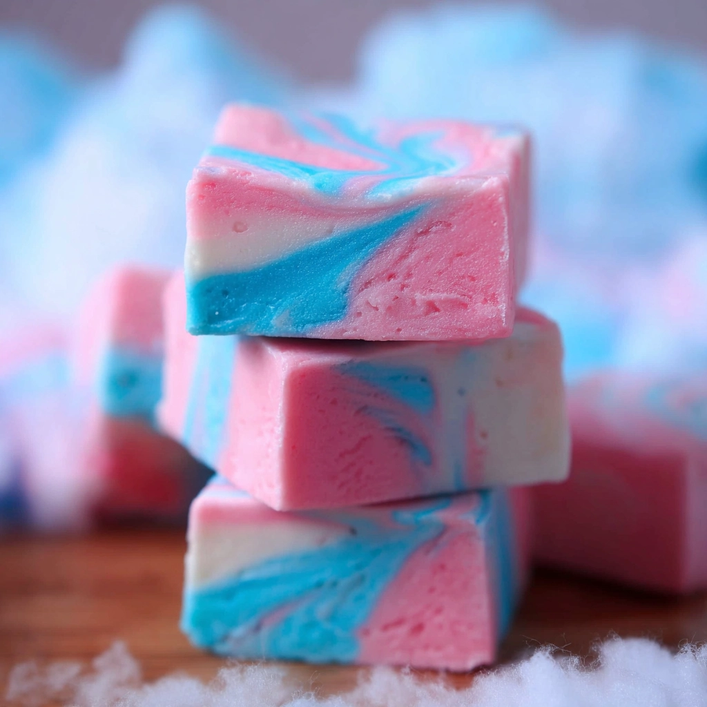 Cotton Candy Fudge Easy 5-Step Dessert Recipe