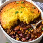 Cowboy Cornbread Casserole Ultimate 5-Step Family Dinner
