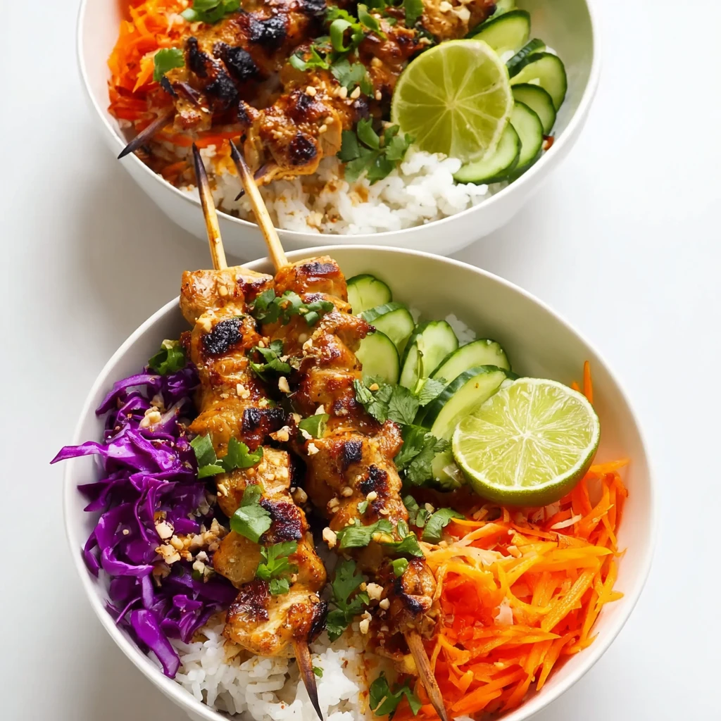 Chicken Satay Bowls Ultimate 5-Step Weeknight Favorite