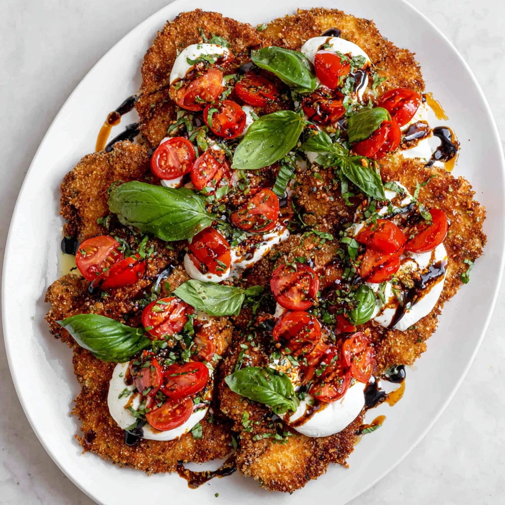Crispy Chicken Caprese Recipe – Amazing 45 Minute Dinner