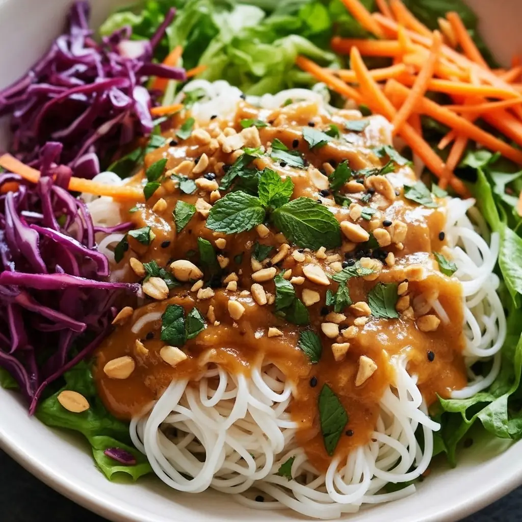 Spring Roll Salad – Amazing 10-Minute Easy Meal
