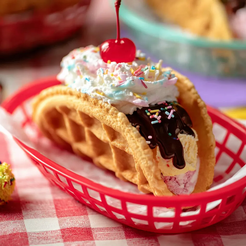Ice Cream Tacos – Amazing 5 Minute Dessert Everyone Loves
