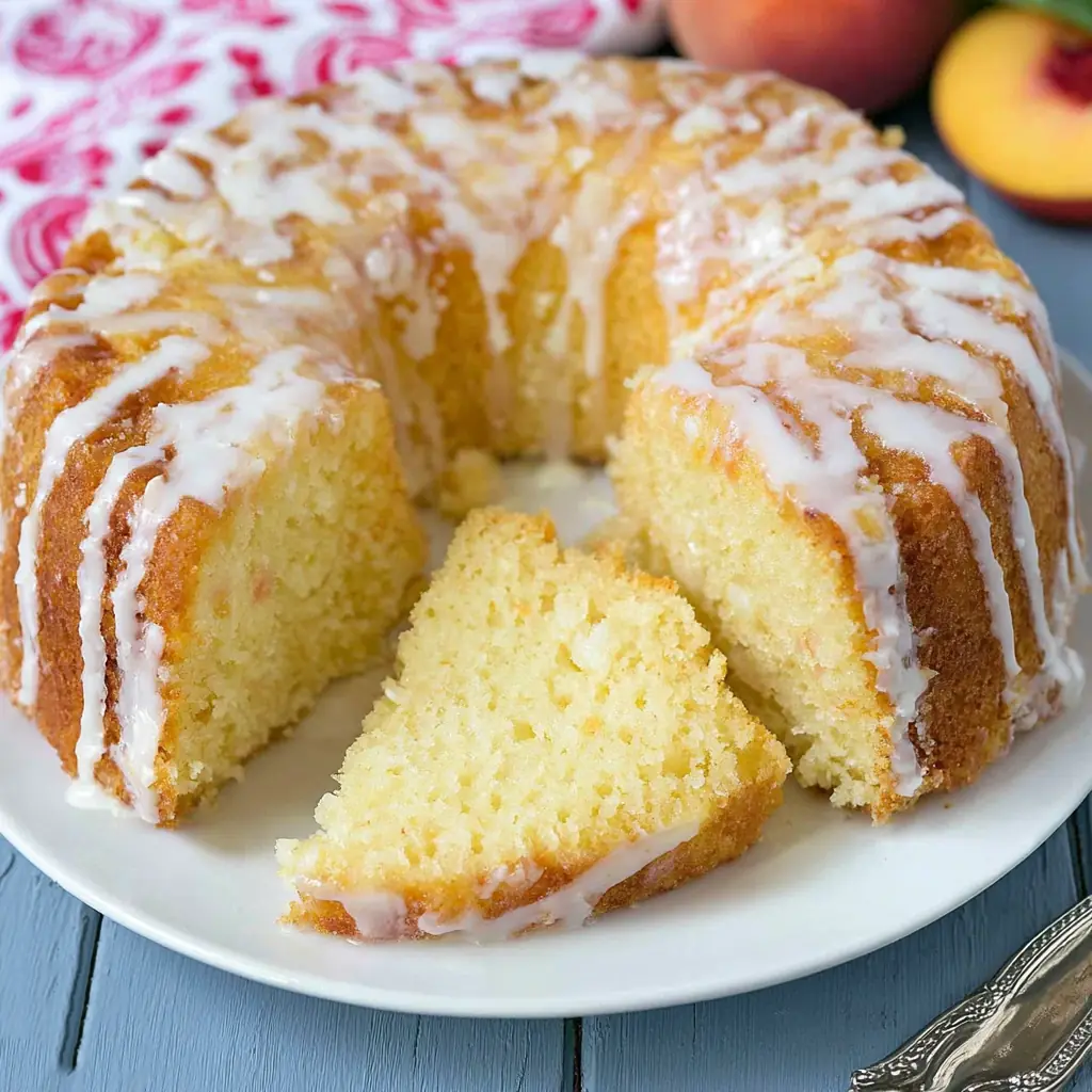 Peach Pound Cake: Easy 7-Step Fresh Dessert