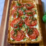 Puff Pastry Tomato Tart: Easy 4-Serving Recipe